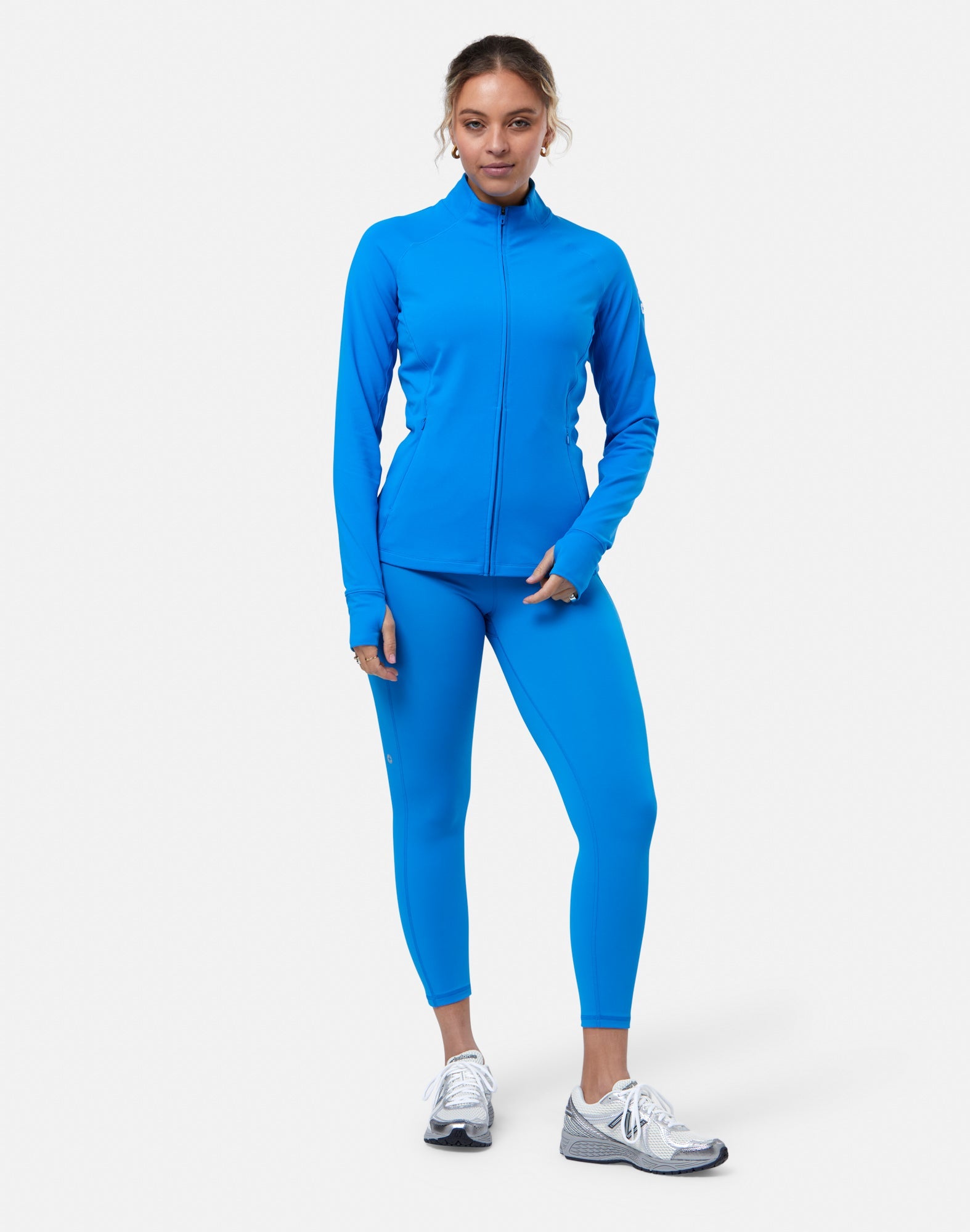 Relentless Full Zip in Sky Blue – Gym+Coffee USA